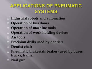 Basic pneumatics | PPTX