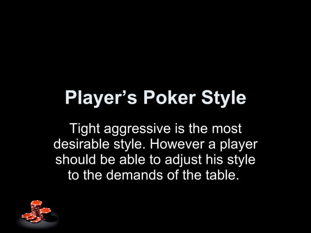 Basic Poker Strategy | PPT