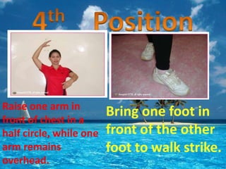 Basic positions in arms and feet | PPTX