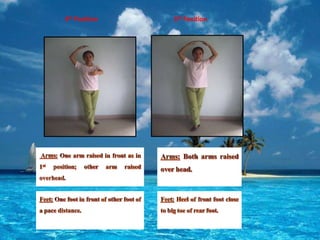 Basic positions in arms and feet | PPTX