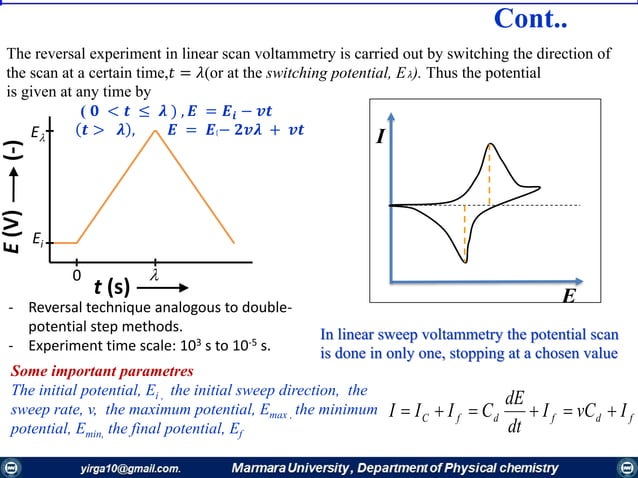 Basic potential step and sweep methods | PPT