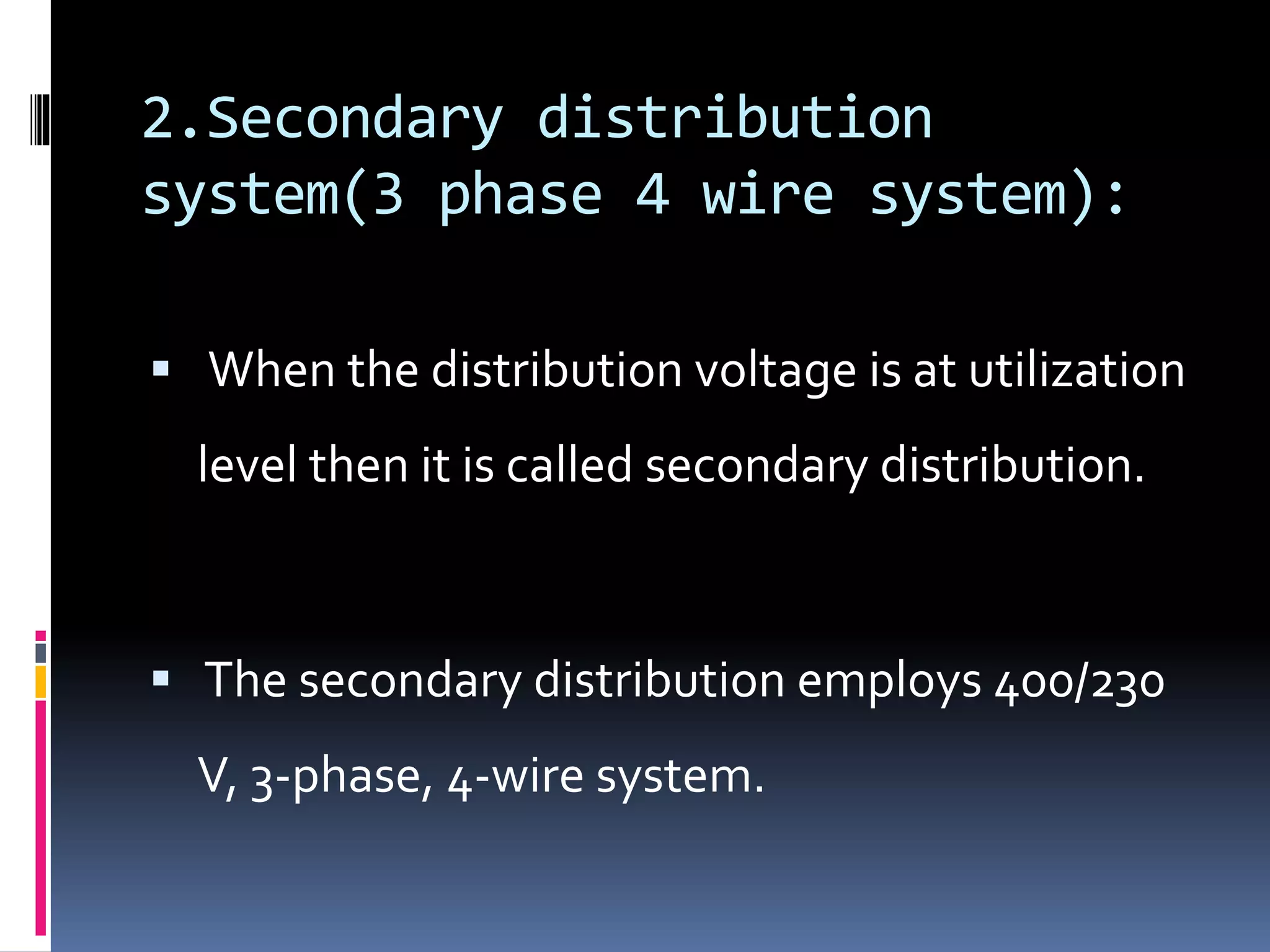 Basic power distribution system007 | PPTX