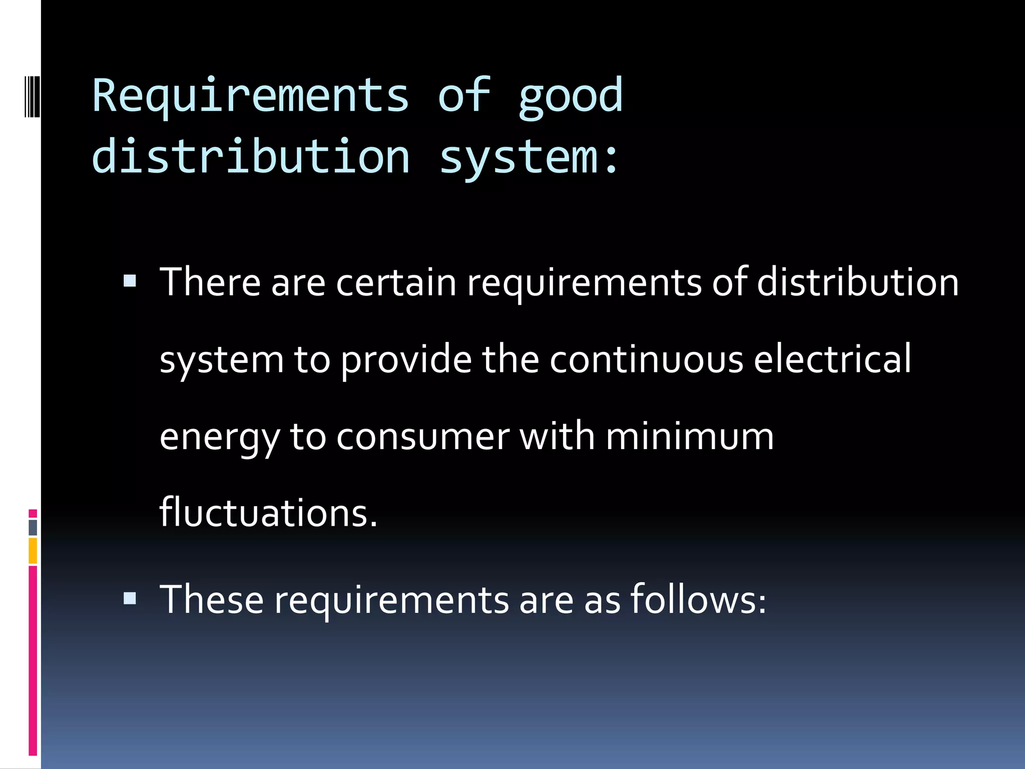 Basic power distribution system007 | PPTX