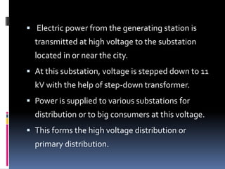 Basic power distribution system007 | PPTX