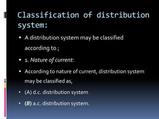 Basic power distribution system007 | PPTX