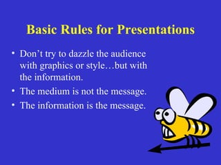 Basic Power Point Guidelines | PPT