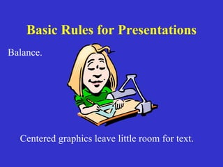 Basic Power Point Guidelines | PPT