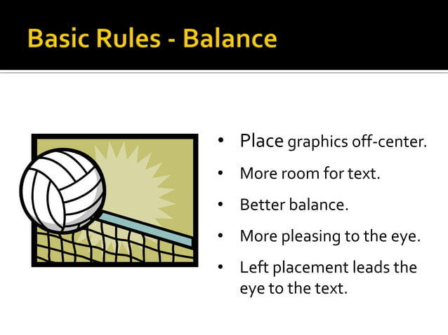 Basic power point guidelines | PPT