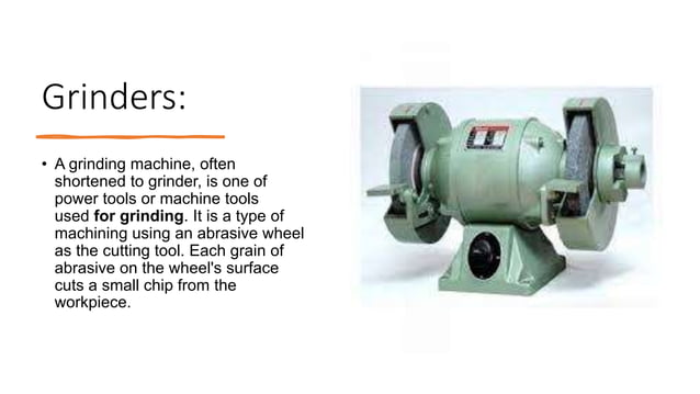 basic power tools.pptx | Woodworking | Arts and Crafts