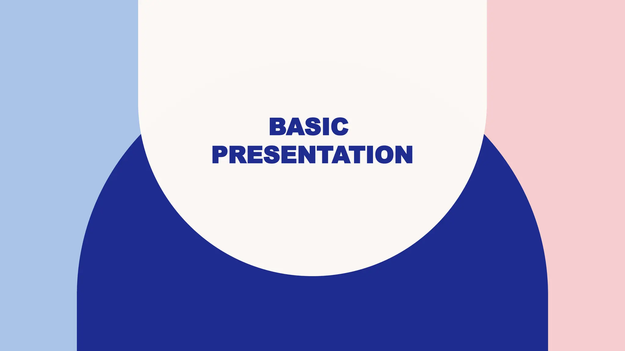 Basic ppt template for beginner one and another basic designer | PPTX