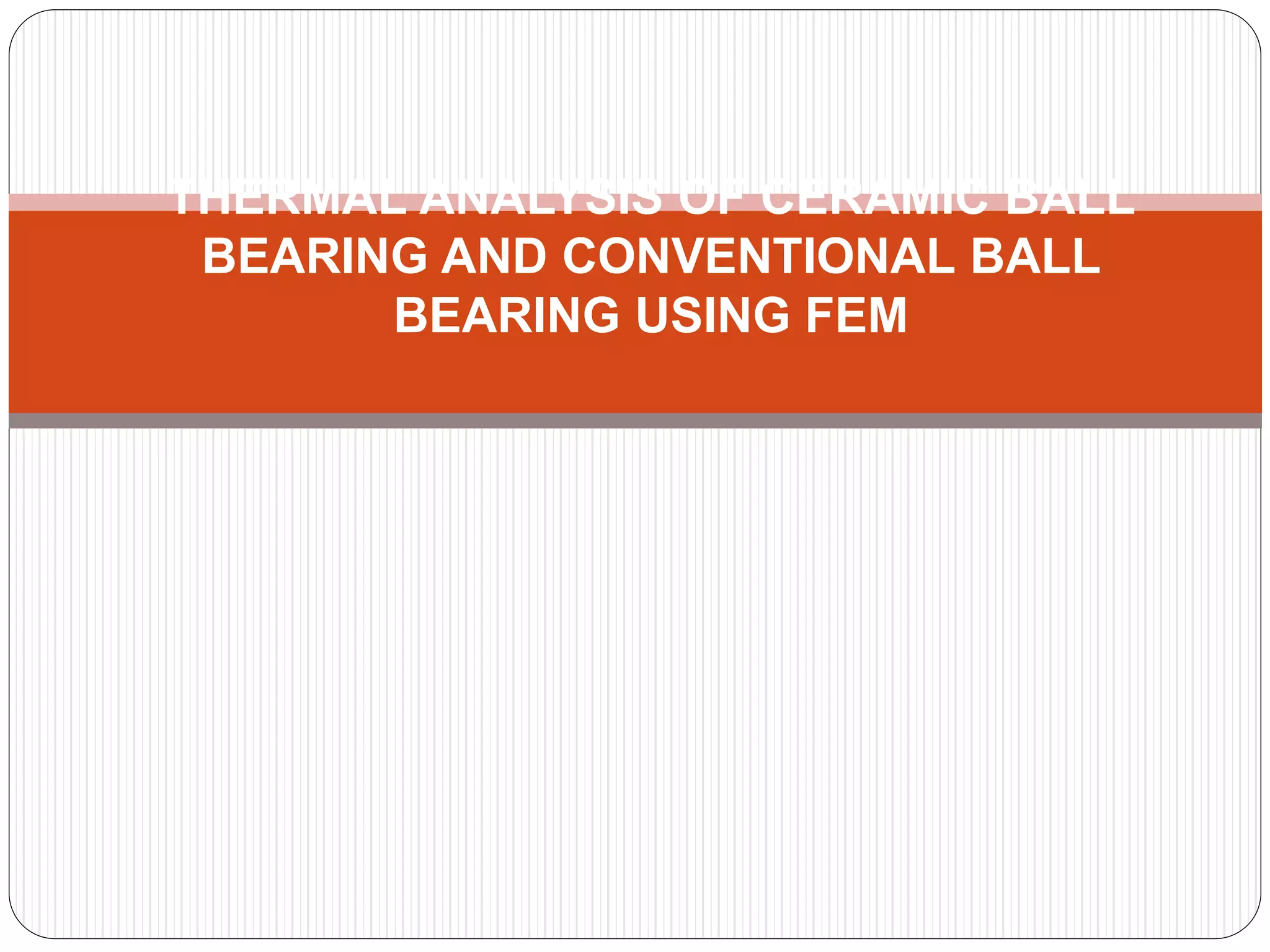 Basic ppt for bearings | PPT