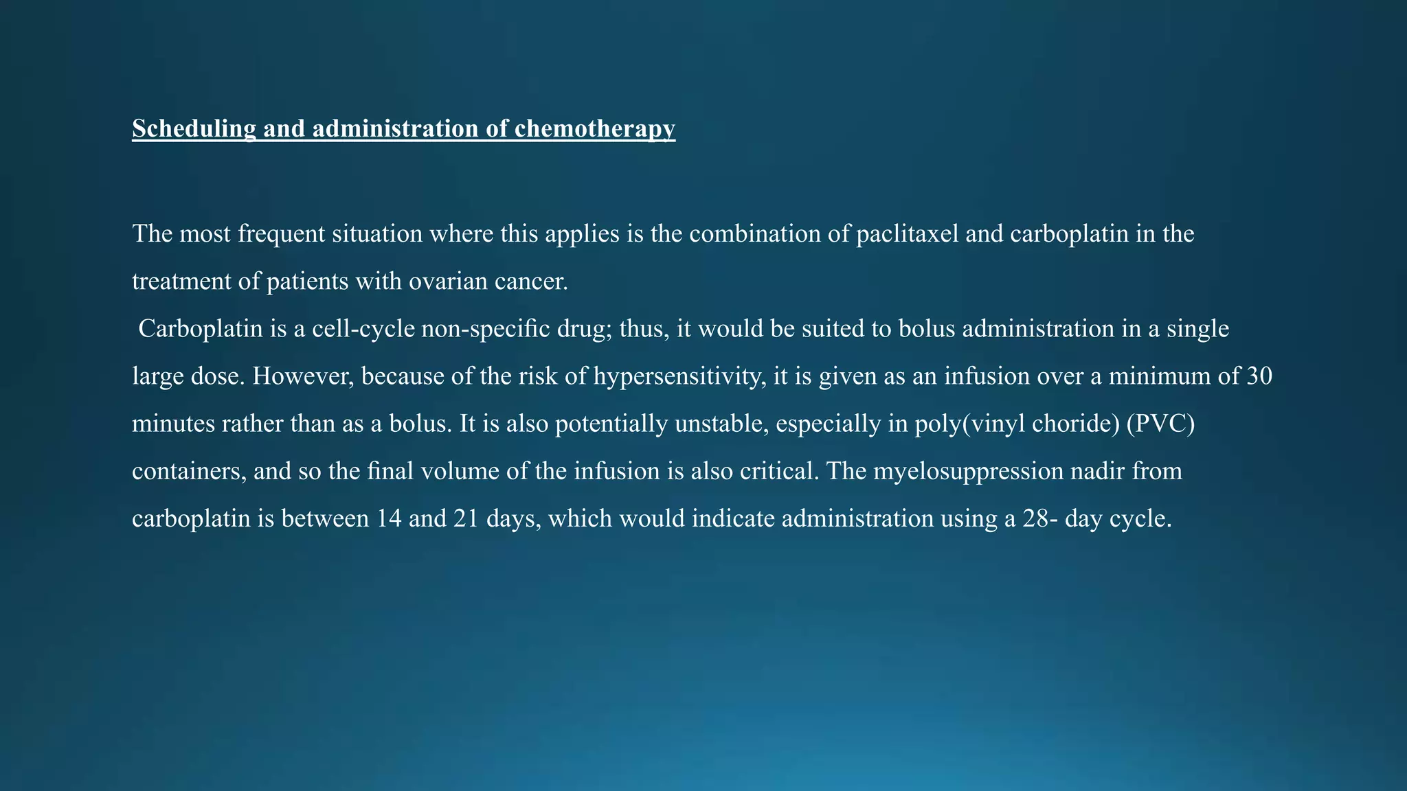 Basic Principles of Chemotherapy administration .pptx