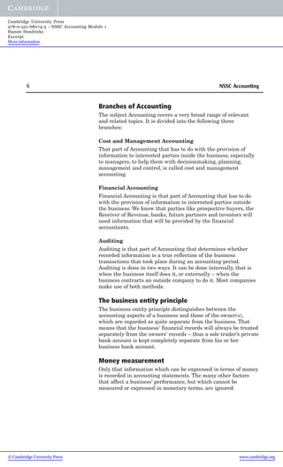 Basic principal of accounting | PDF