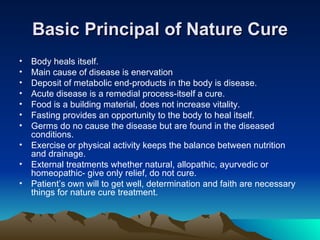 Basic Principal Of Naturopathy | PPT