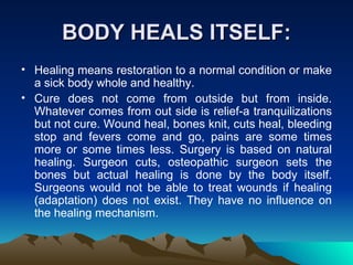 Basic Principal Of Naturopathy | PPT