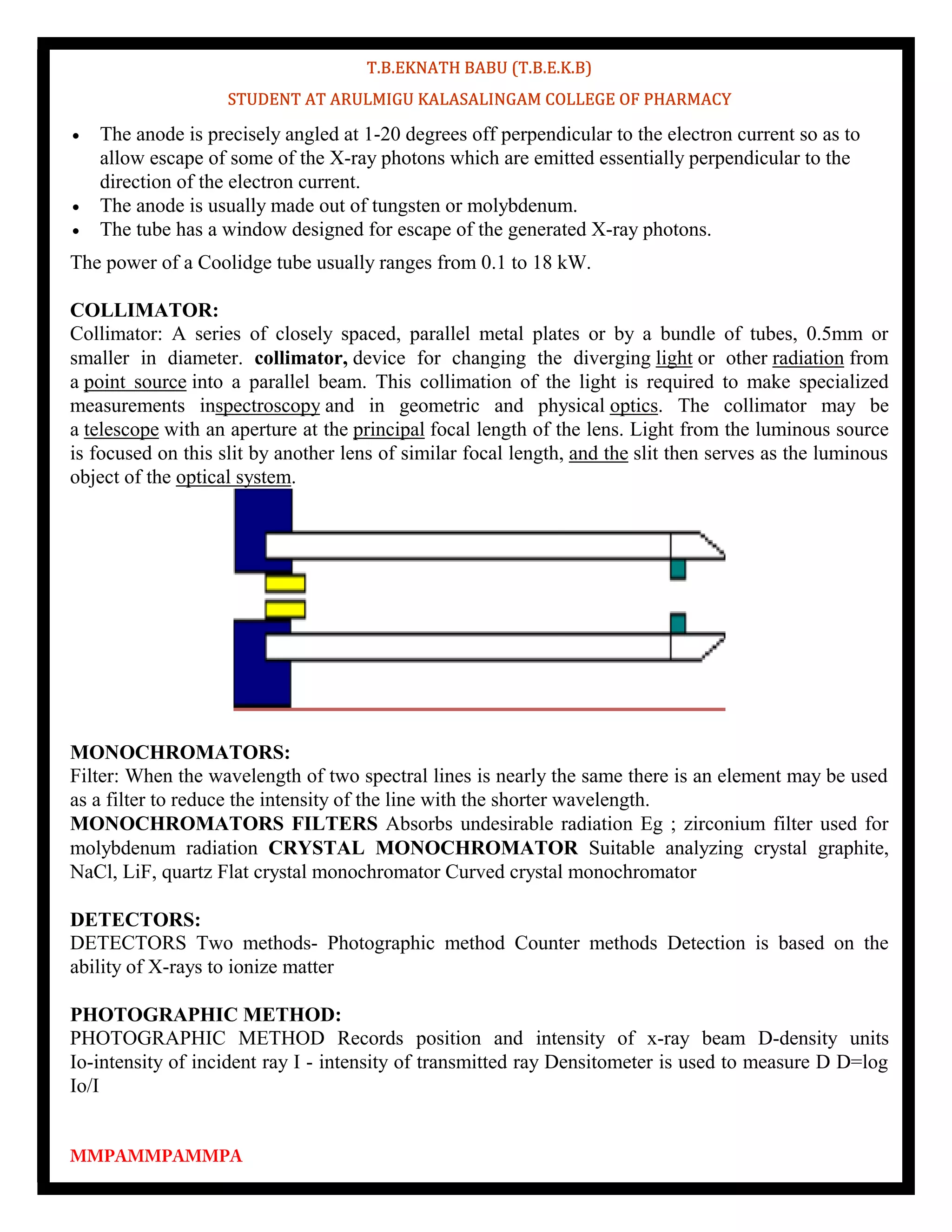X - RAY DIFFRACTION TECHNIQUE | PDF