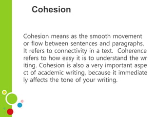 Basic principle of academic writing | PPTX