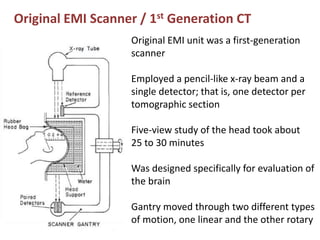 Basic principle of ct and ct generations | PPTX