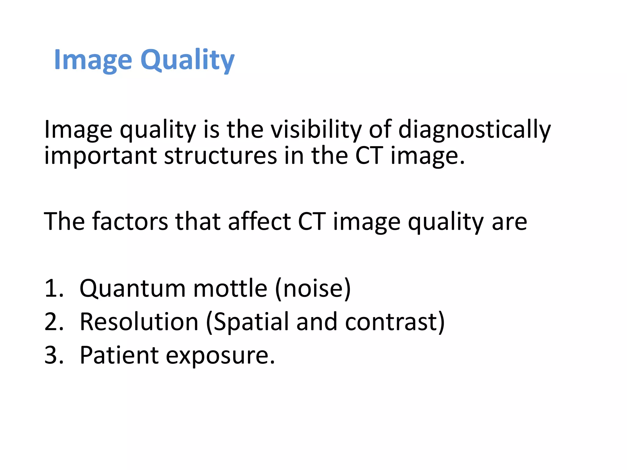 Basic principle of ct and ct generations | PPTX