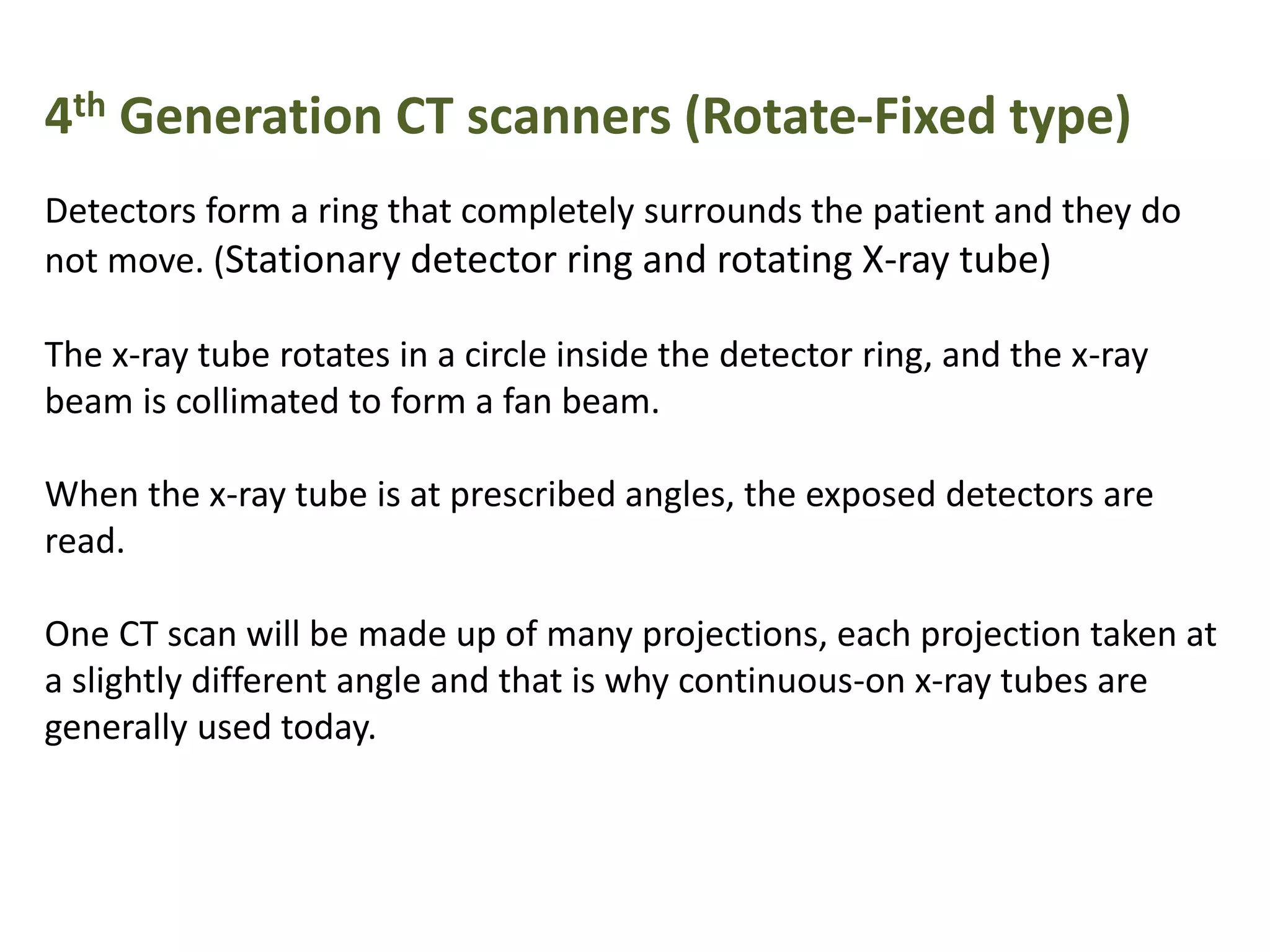 Basic principle of ct and ct generations | PPTX