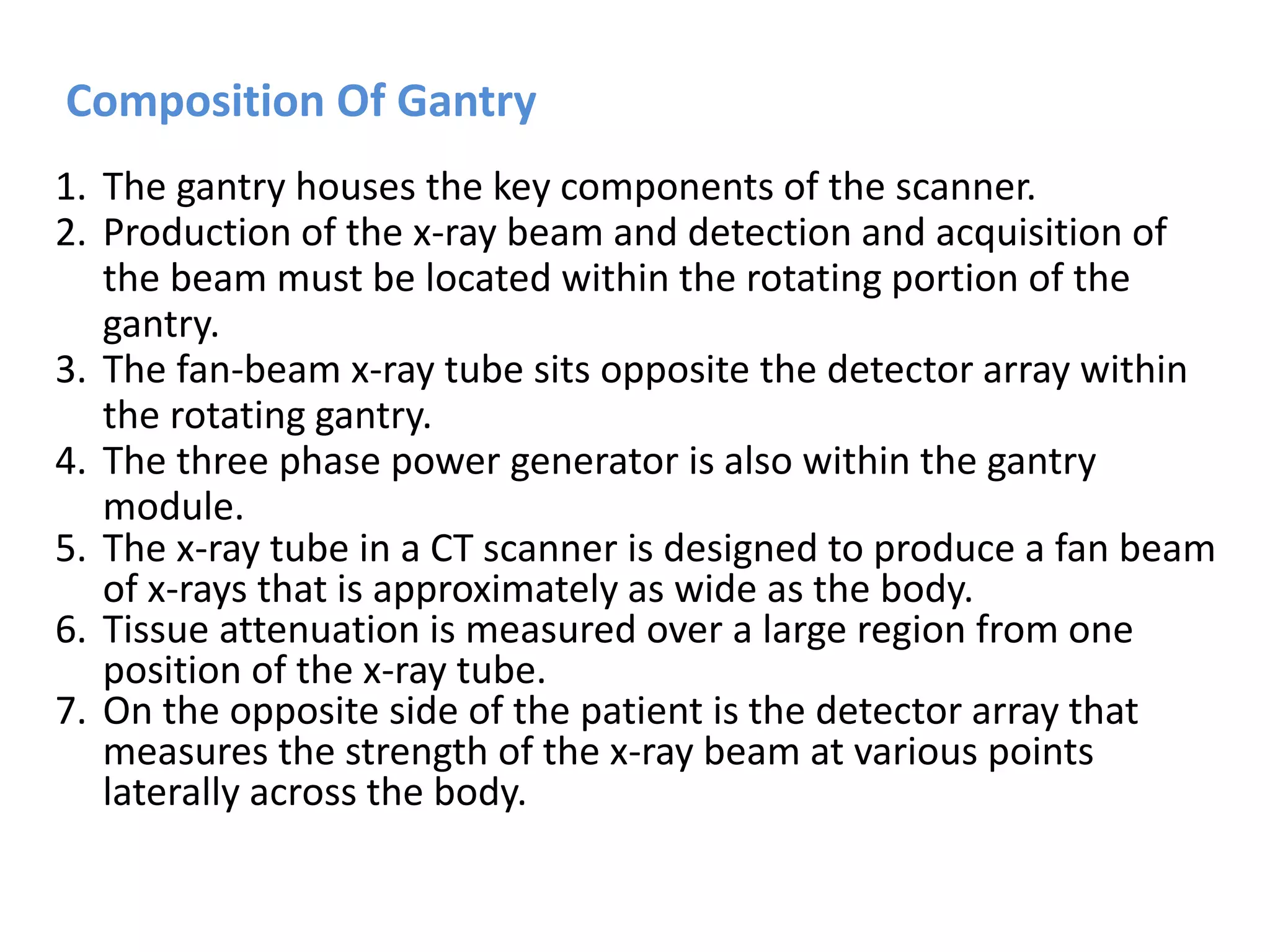 Basic principle of ct and ct generations | PPTX