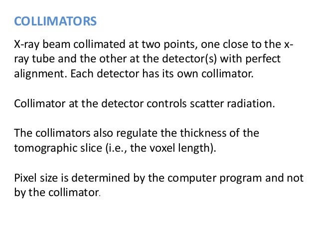 Basic principle of ct and ct generations