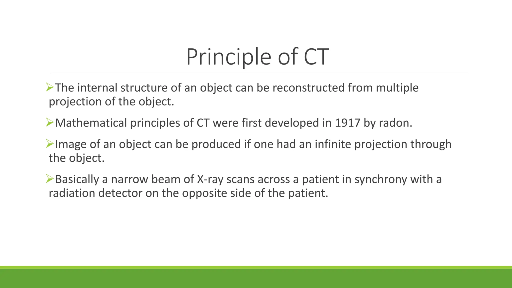 Basic principle of CT and generation of CT.pptx