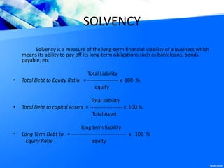 Basic principle of financial statement analysis | PPTX