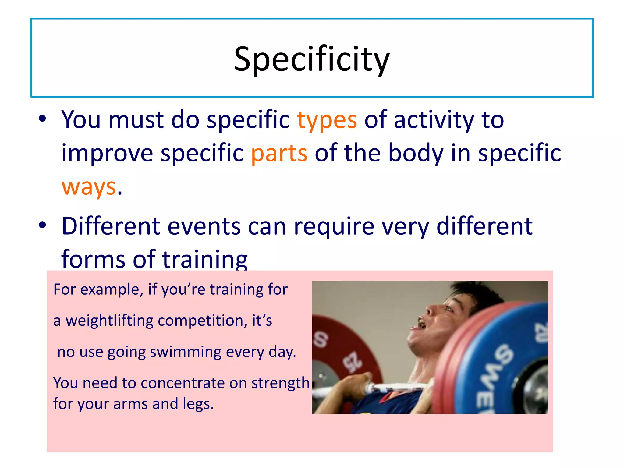 Basic Principle of Fitness | PPTX