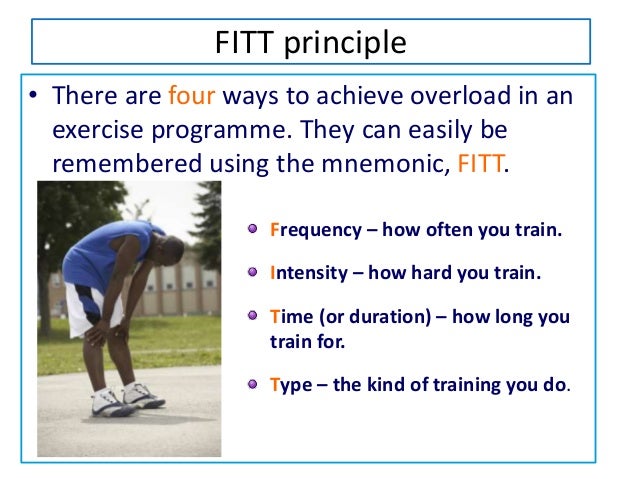 Fitness principle of overload - chinaglop
