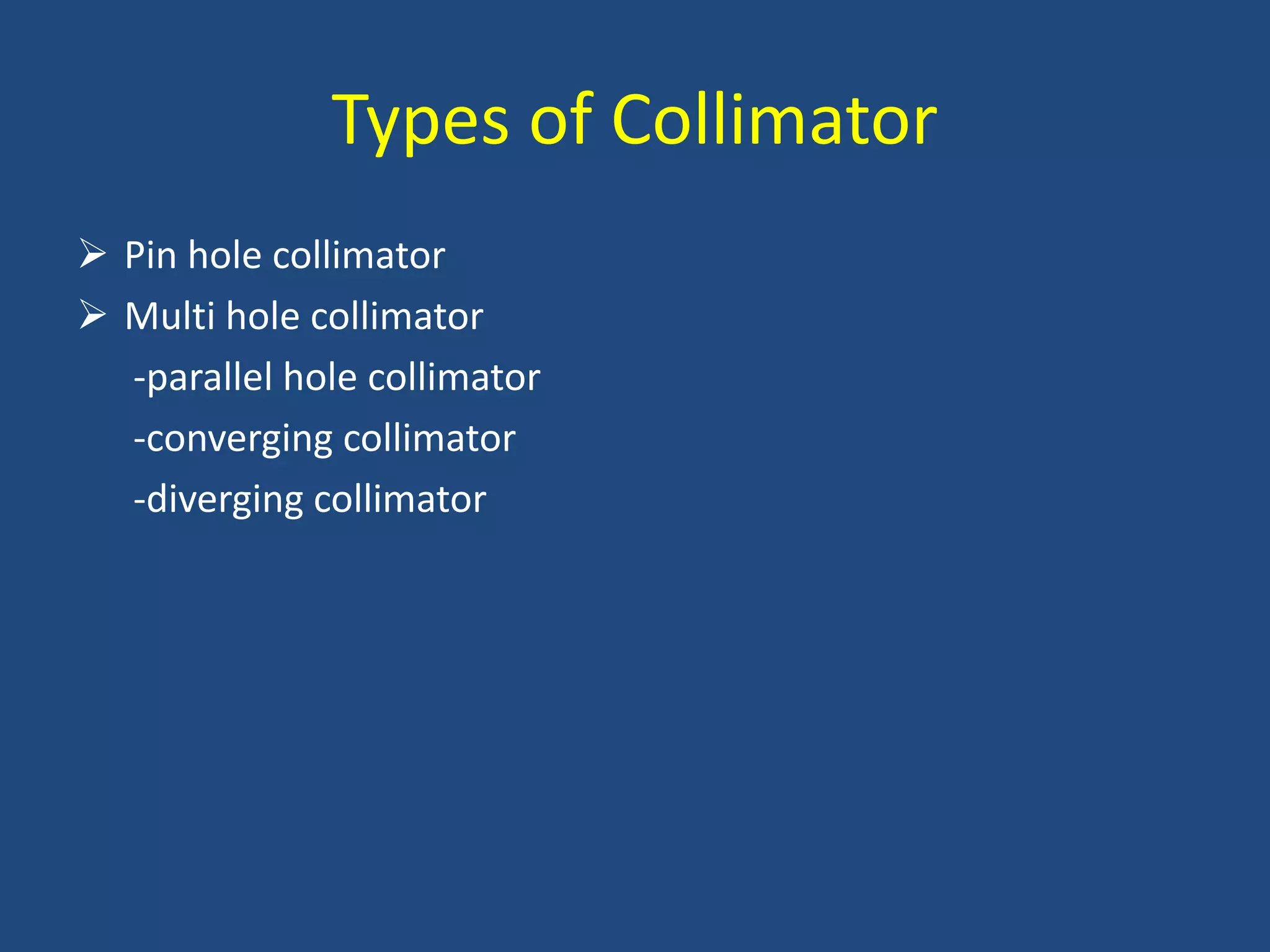 Basic principle of gamma camera | PPTX