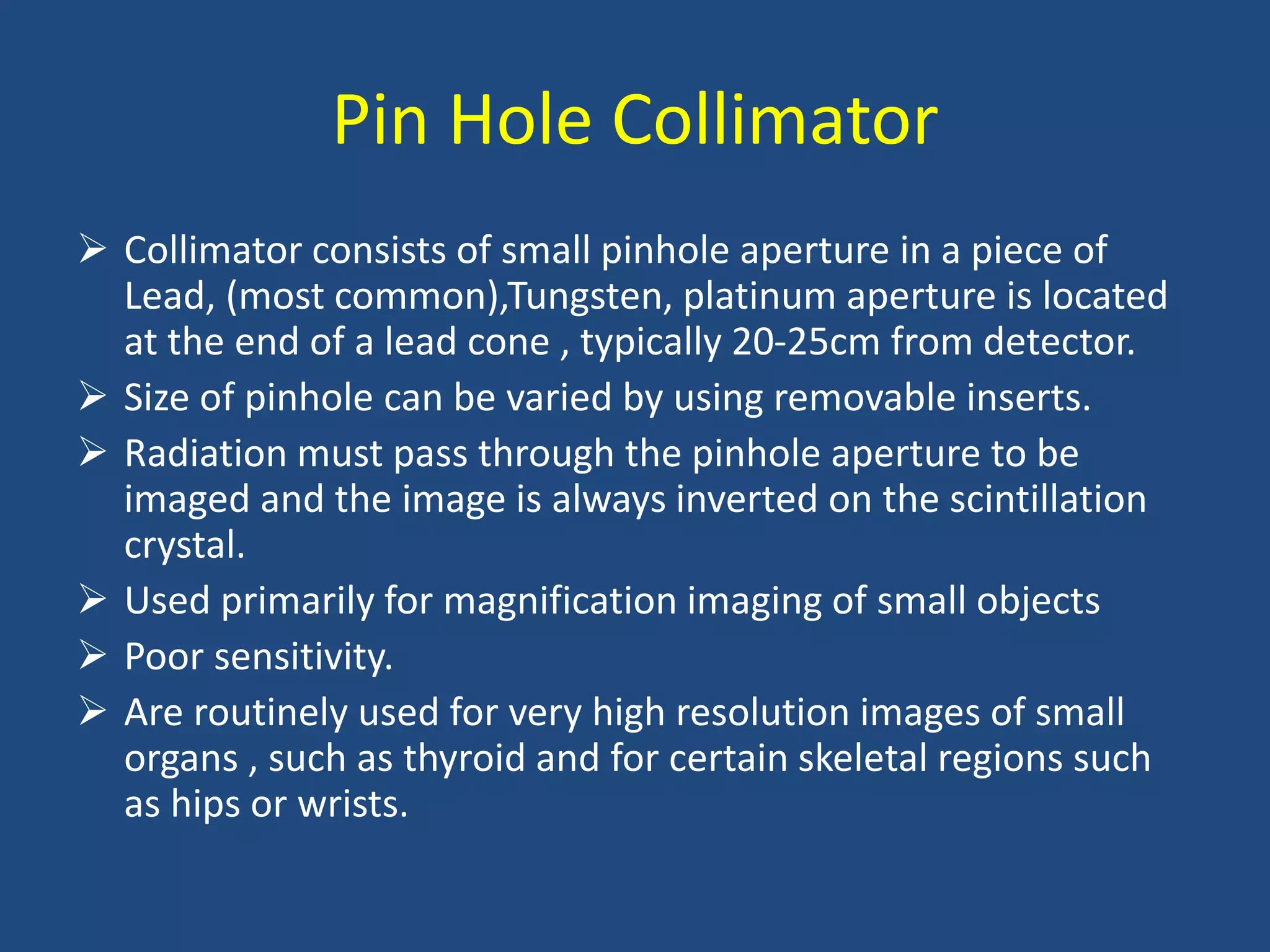 Basic principle of gamma camera | PPTX