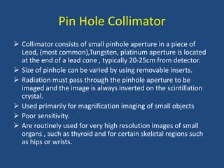 Basic principle of gamma camera | PPTX