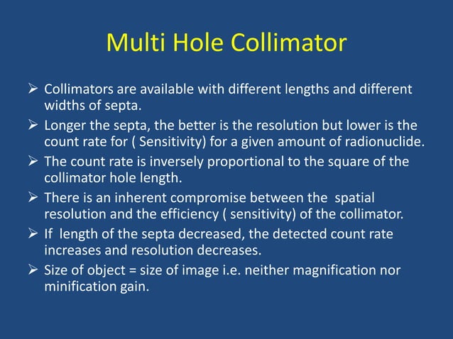 Basic principle of gamma camera | PPTX | Physics | Science