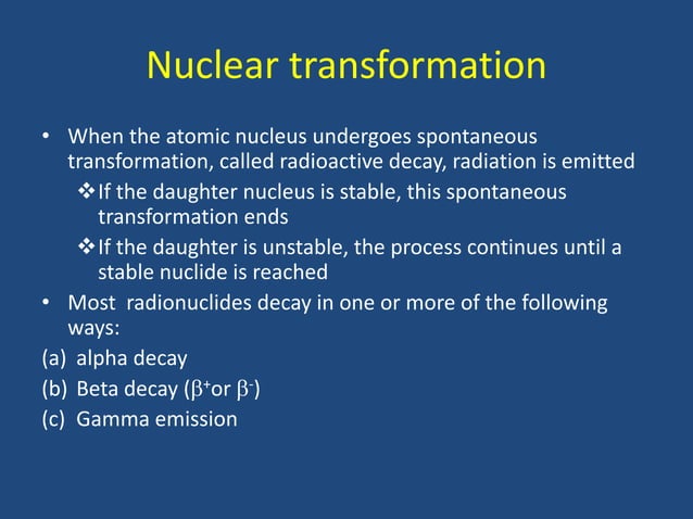 Basic principle of gamma camera | PPTX | Physics | Science