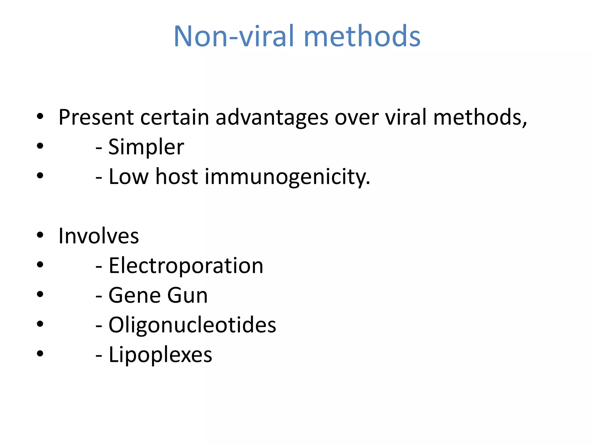 Basic principle of gene expression & methods of | PPTX