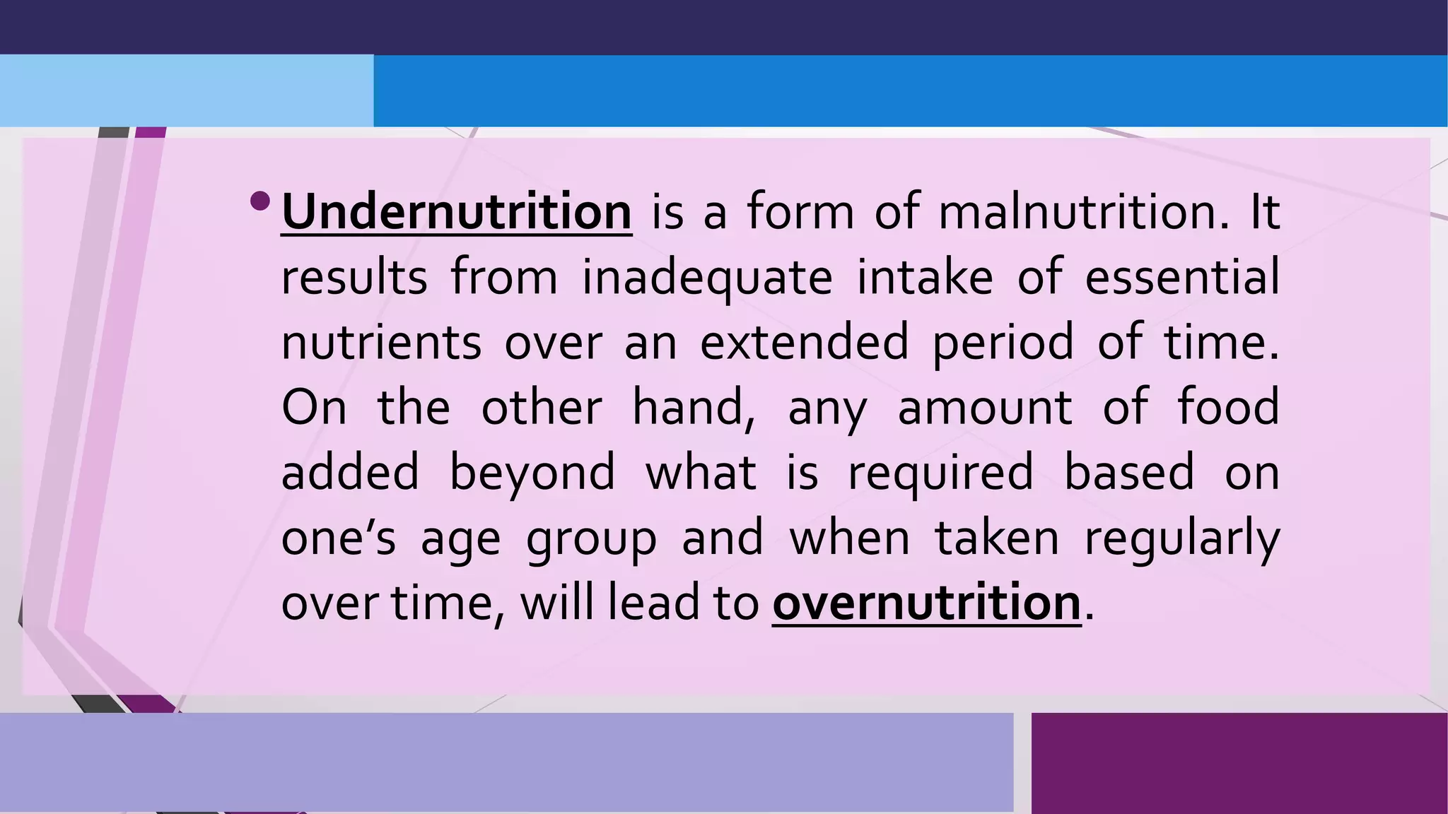 Basic principle of good and proper nutrition | PPTX