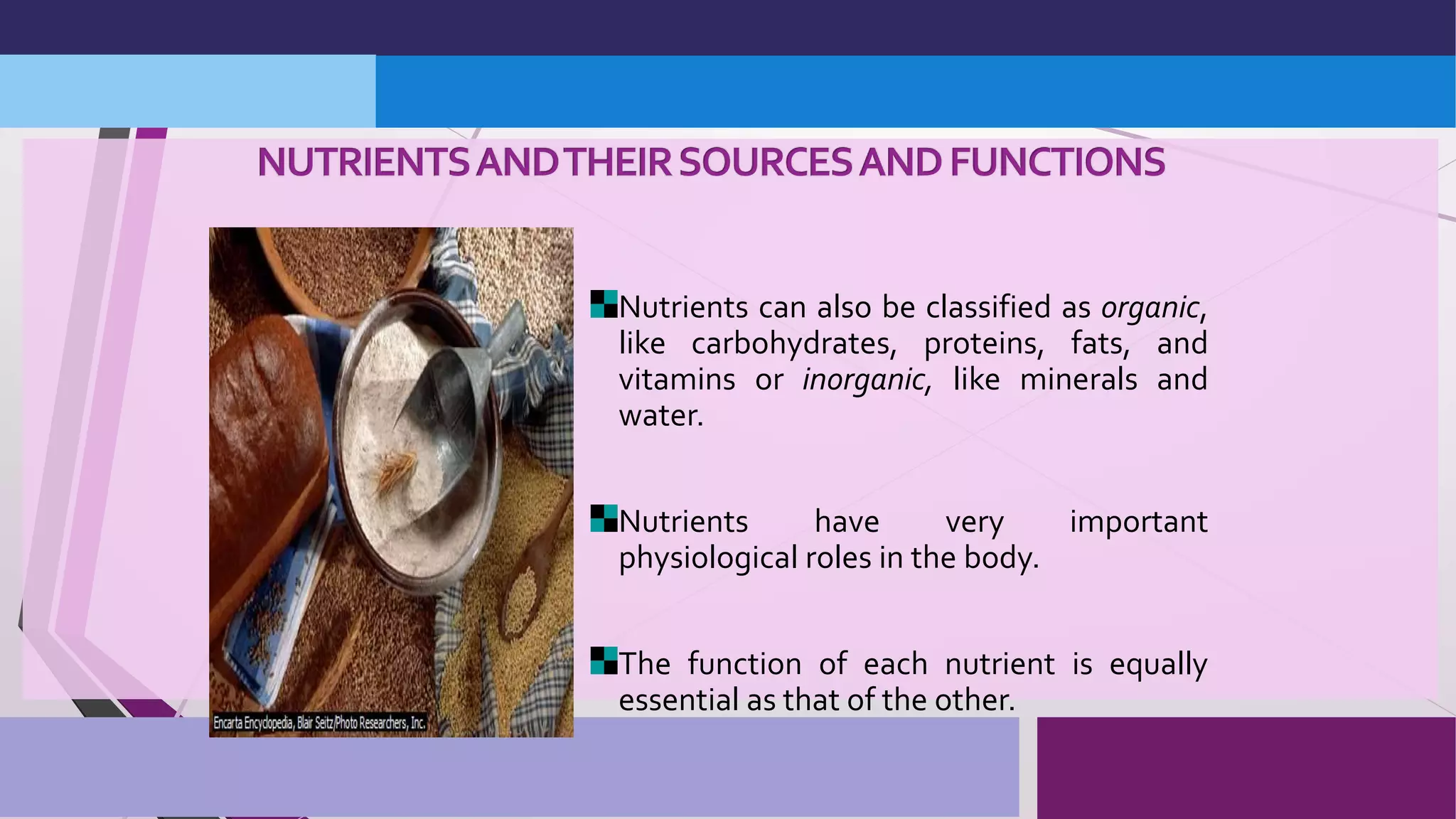 Basic principle of good and proper nutrition | PPTX