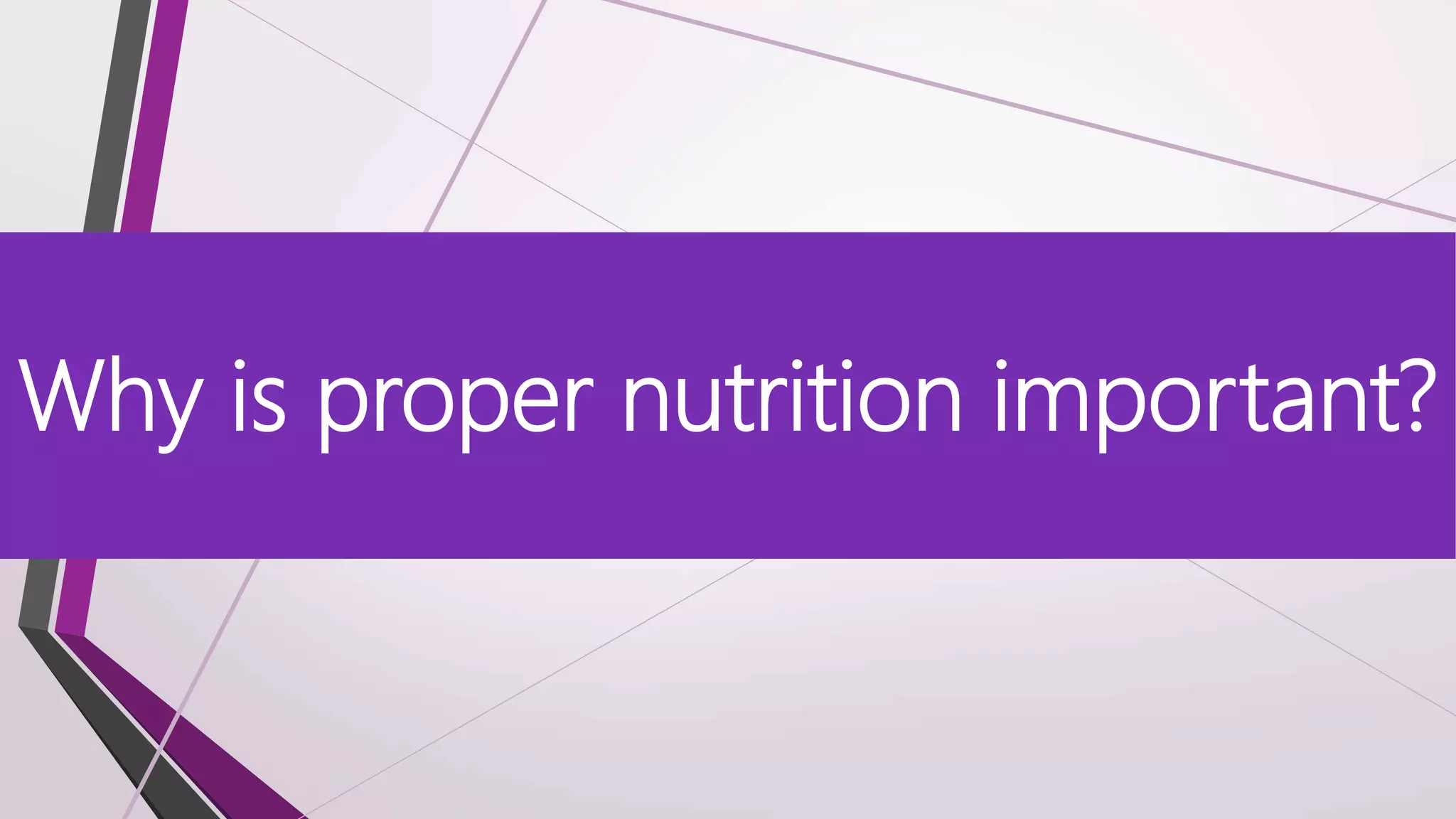 Basic principle of good and proper nutrition | PPTX