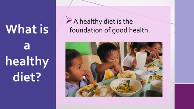 Basic principle of good and proper nutrition | PPTX