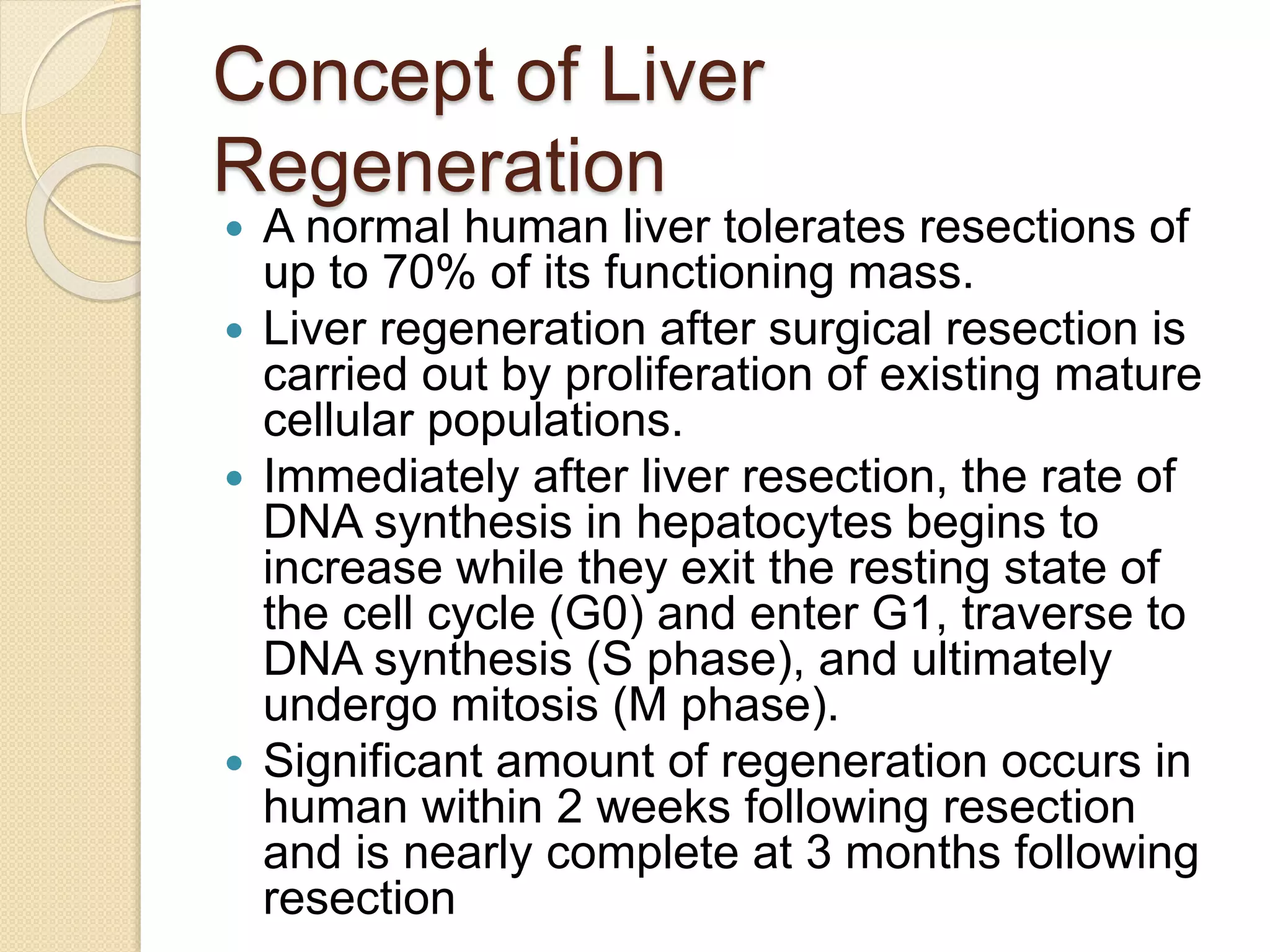 Basic principle of liver resection | PPTX