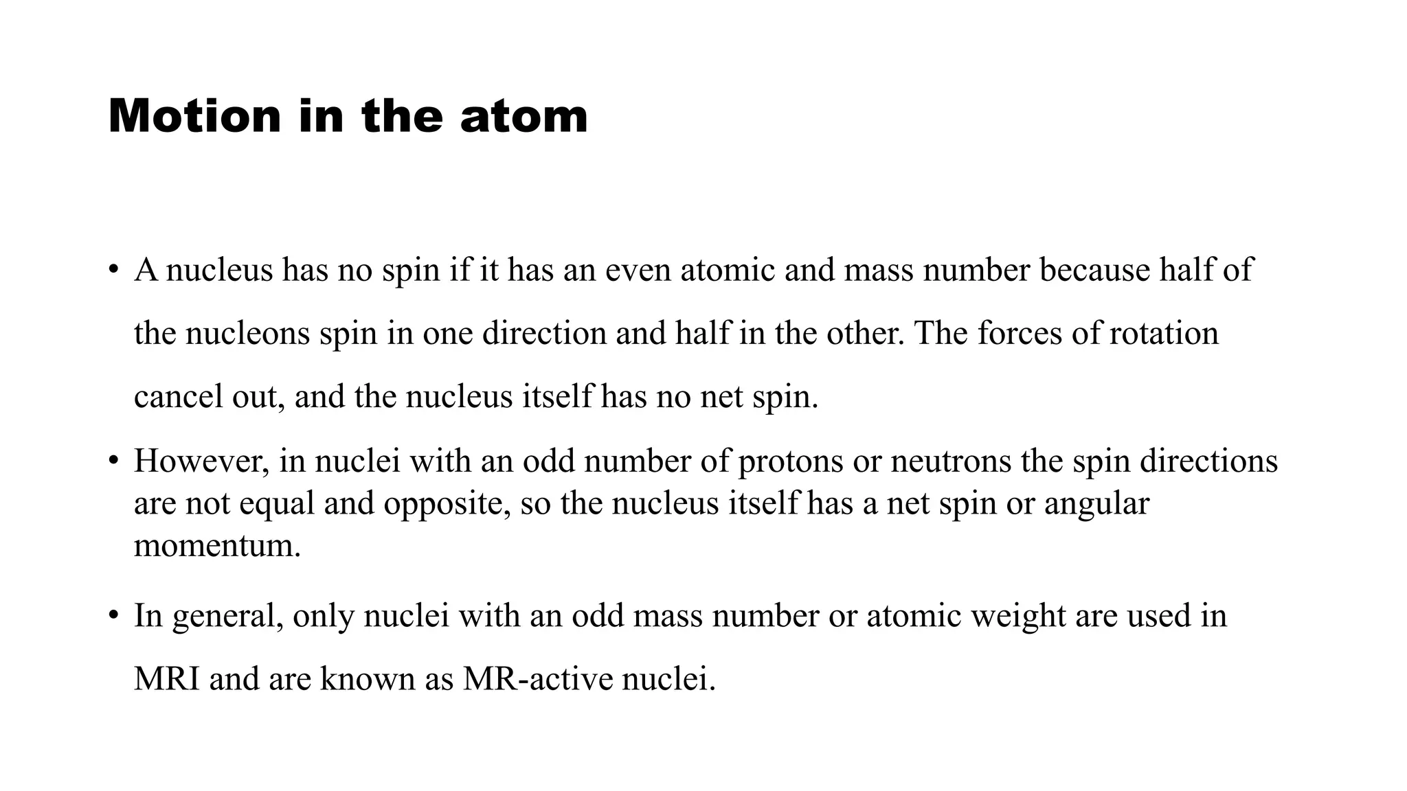 Basic principle of MRI | PPTX