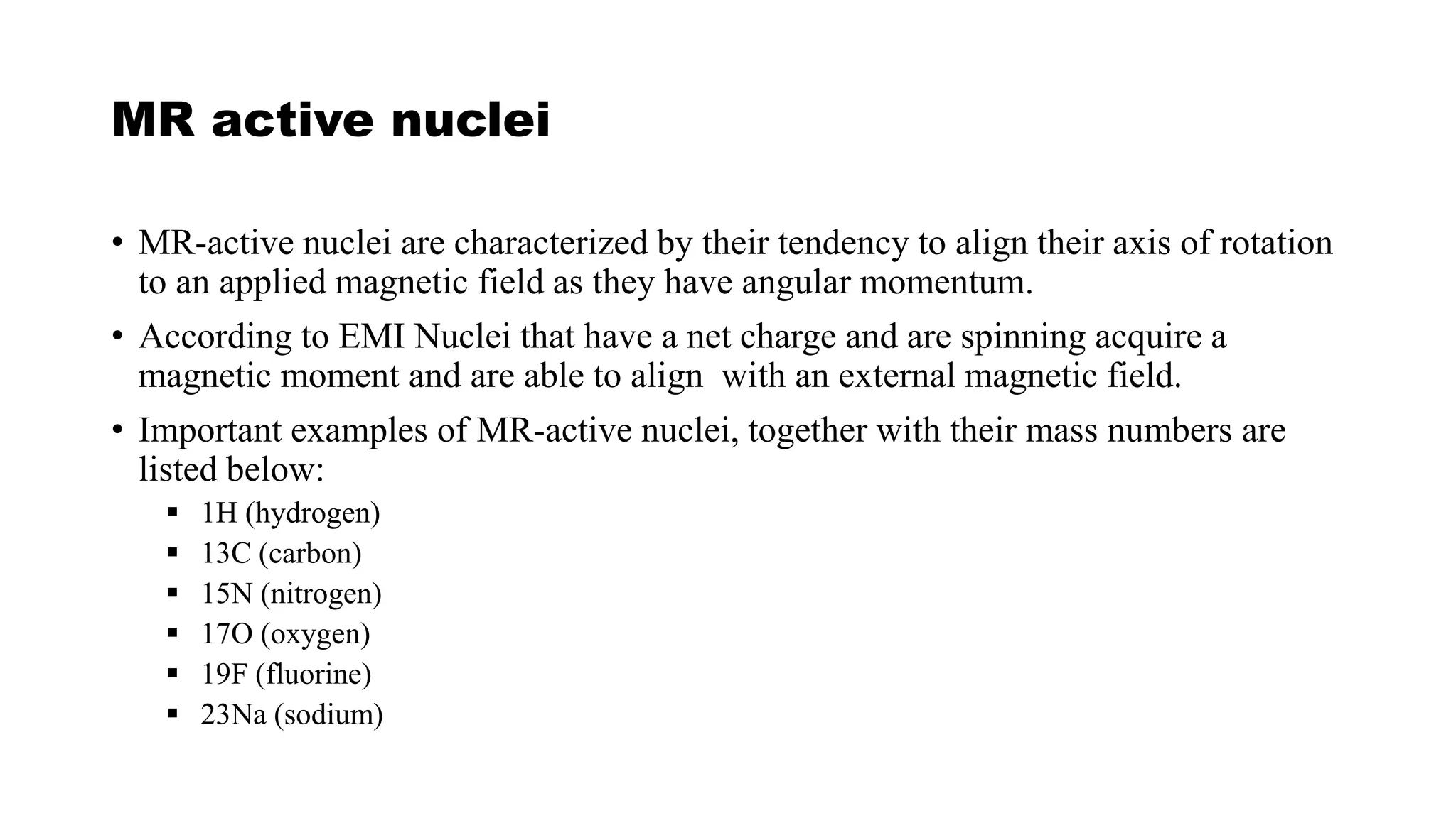 Basic principle of MRI | PPTX