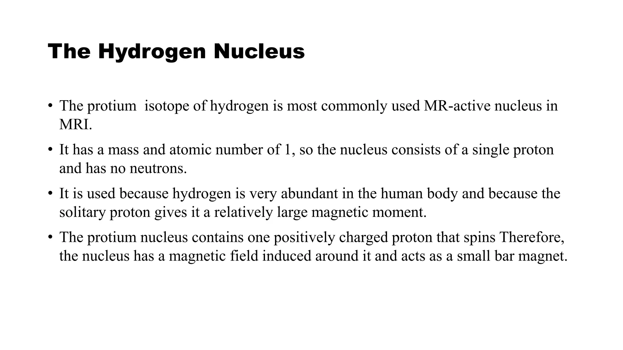 Basic principle of MRI | PPTX