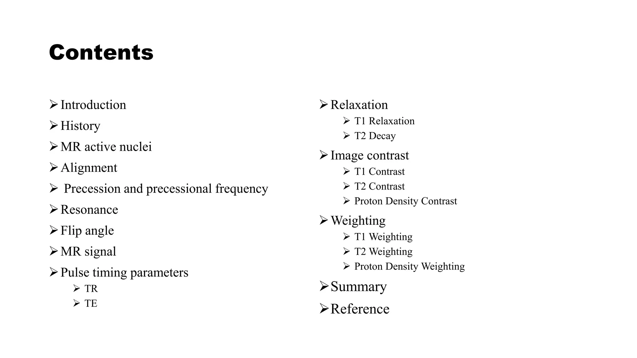 Basic principle of MRI | PPTX