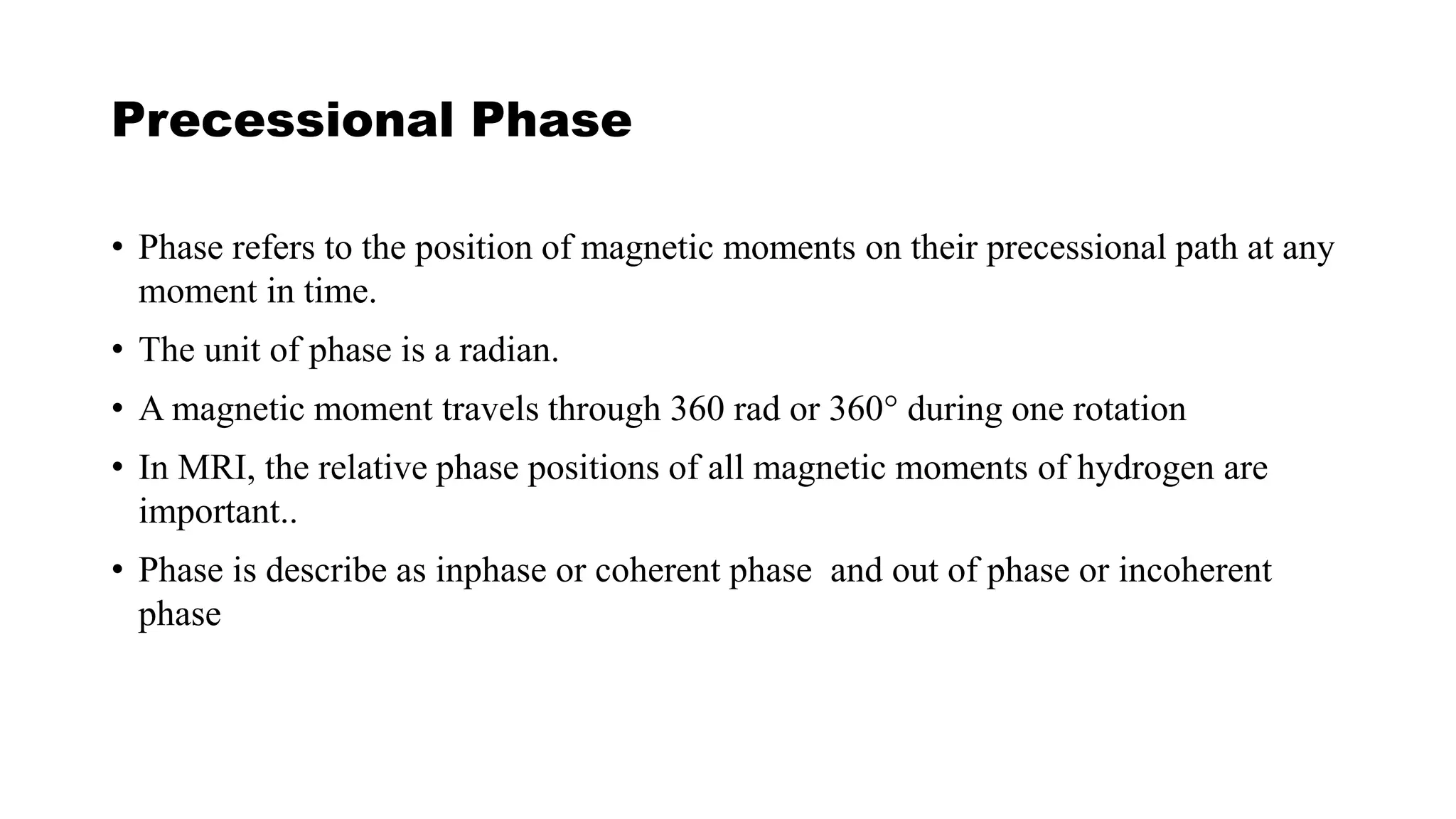 Basic principle of MRI | PPTX