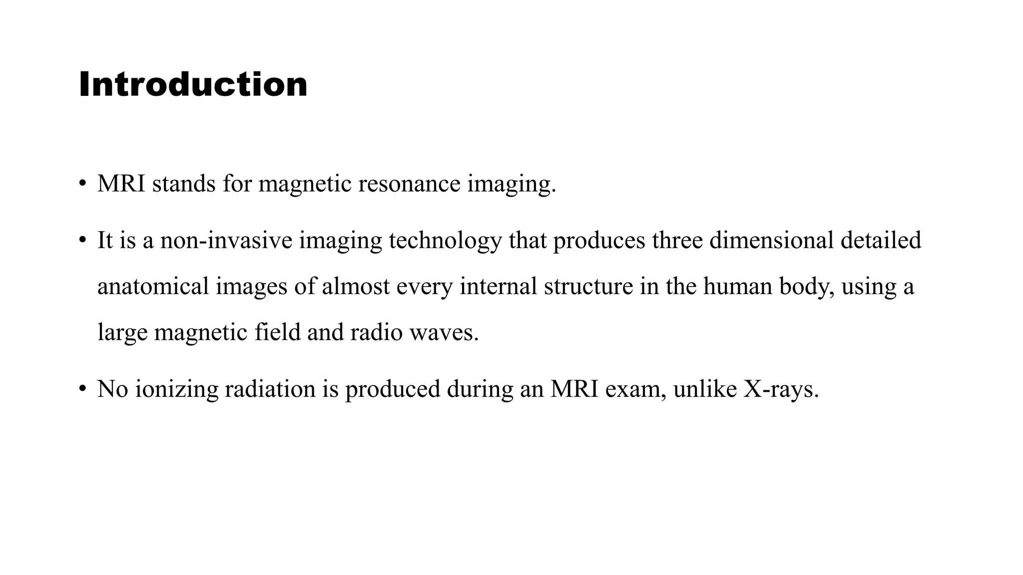 Basic principle of MRI | PPTX