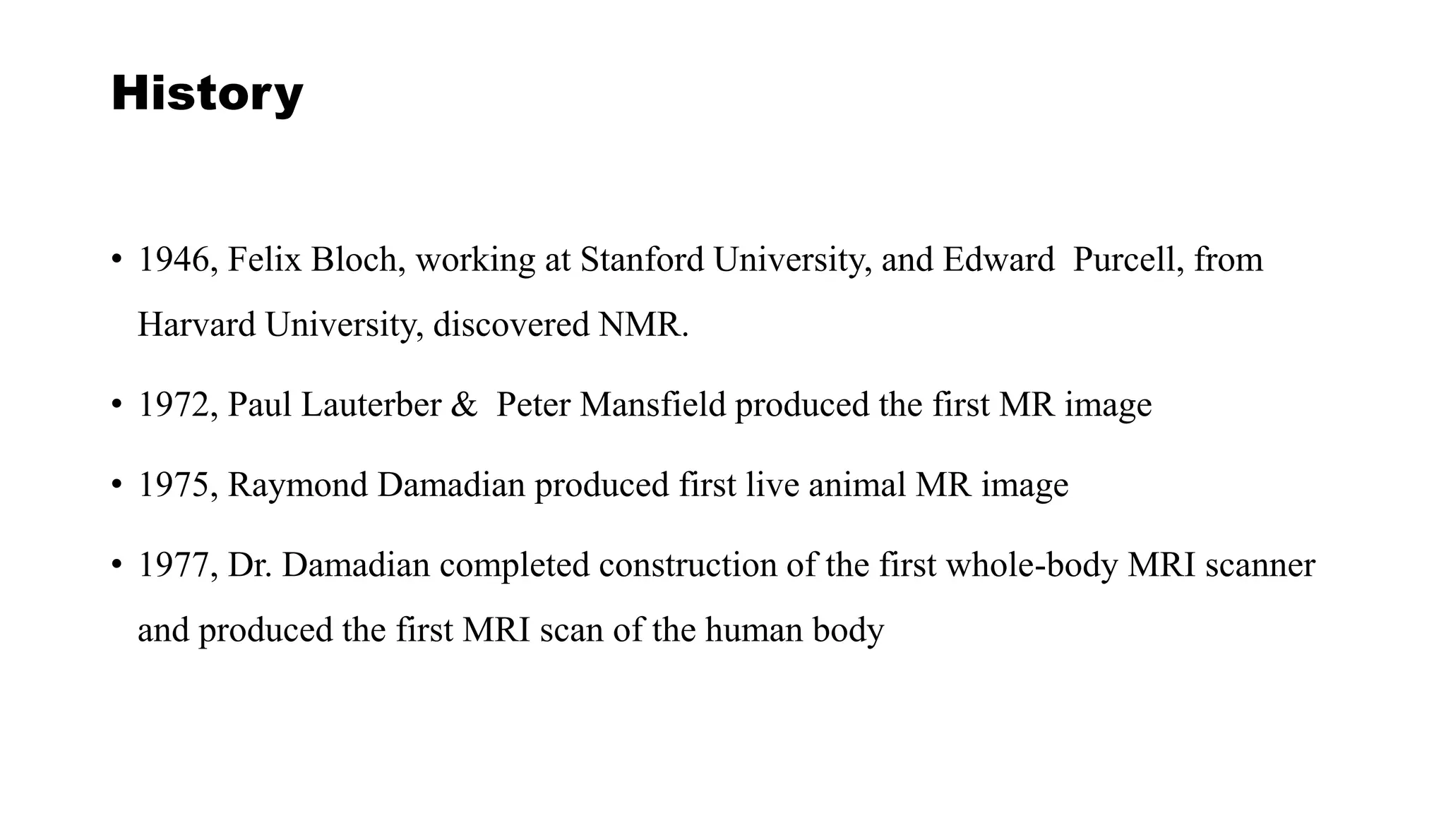 Basic principle of MRI | PPTX