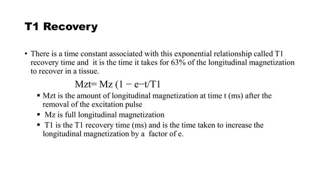 Basic principle of MRI | PPTX