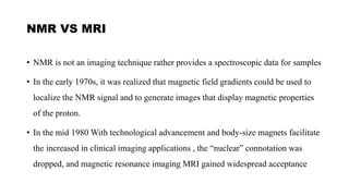 Basic principle of MRI | PPTX